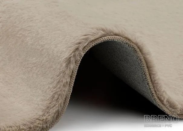 Breno Kusový koberec POUFFY 5100 Beige – béžový, 80x150 cm, Béžová