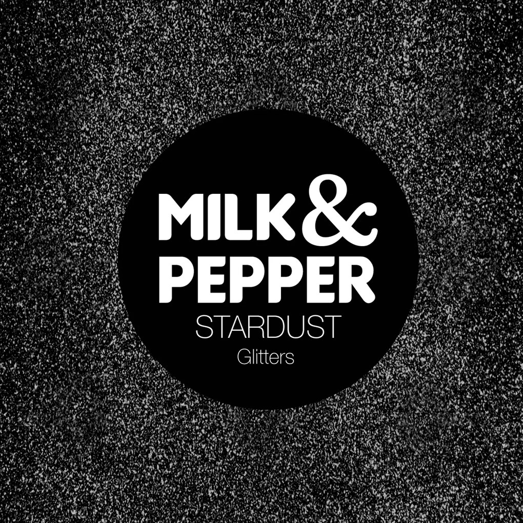 MILK&PEPPER Milkandpepper vodítko Stardust Black Velikost: 120x1cm
