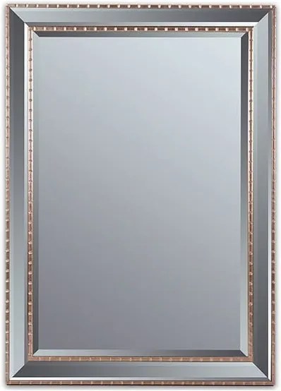 Nástěnné zrcadlo ve stříbrné barvě Santiago Pons Silver Antique, 76 x 106 cm