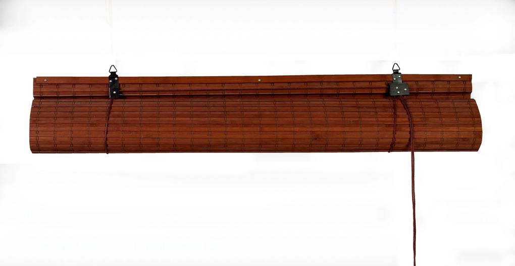 Bambusová roleta 150x100cm chocolatte