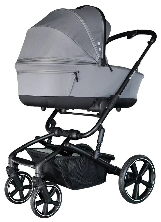 Kombinovaný kočárek s velkými koly 2 v 1 X-lander Cruiser 2.0 Cool Grey 2025