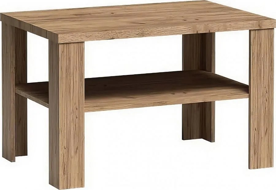 Casarredo - Komfort nábytek GOLETA  A14 konferenční stolek barva dub kraft zlatý
