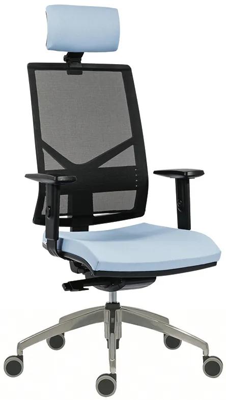 Kancelářská židle 1850 Syn Omnia Alu PDH Antares Barva: černá