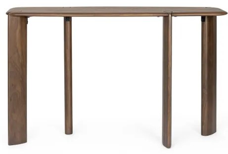 Homemotion Konzolový stolek STERLING hnědý 130X40 cm 0747476