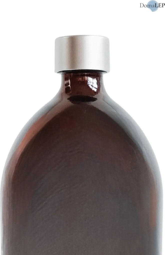 Dávkovač mýdla MONA 1 000 ml se stříbrným těsnícím uzávěrem