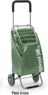 Nákupní taška na kolečkách FLEXI zelená