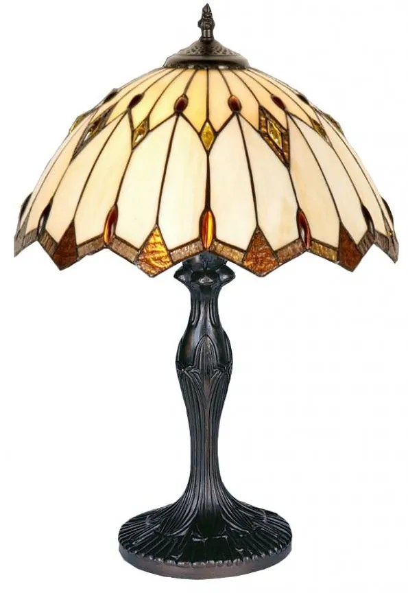 Stolní lampa TIFFANY 82 1xE27/40W