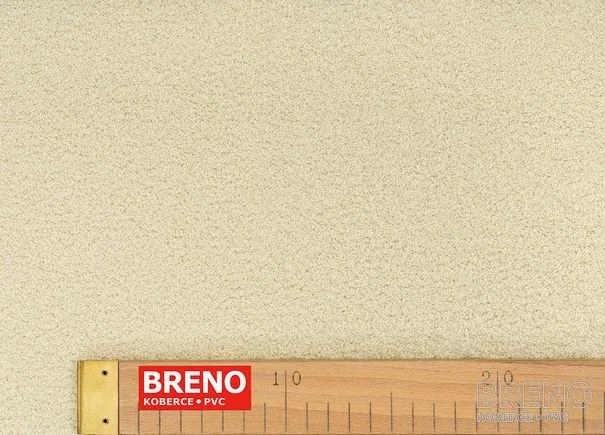 Breno Metrážový koberec SOFTISSIMO 33 světle béžový, šíře 400 cm, Béžová