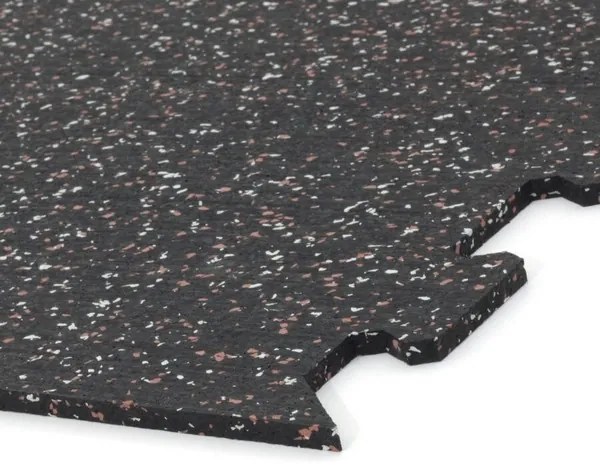 Dlažba FitFlo SF1050 47,8 x 47,8 x 0,8 cm - okraj, červená / bílá