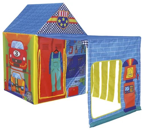 Knorrtoys Dětský stan Garáž polyester, plast, 150x75x110 cm