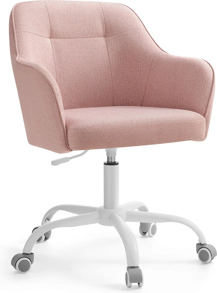 XXXLutz OTOČNÁ ŽIDLE, perkál, pink - Online Only kancelářské židle - 002543066201