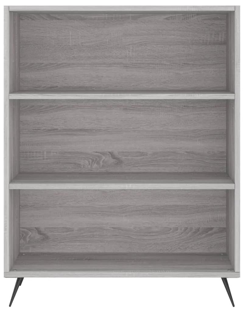 Skříň highboard šedá sonoma 69,5 x 34 x 180 cm kompozitní dřevo,  3200047