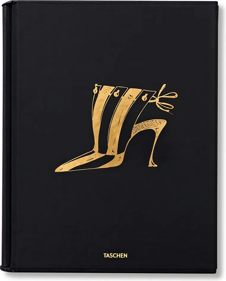 Taschen designové knihy Shoes A-Z. Manolo Blahník Edition