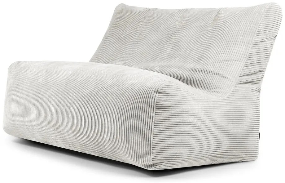 Krémový manšestrový sedací vak Sofa Seat Lounge – SLOWDOWN