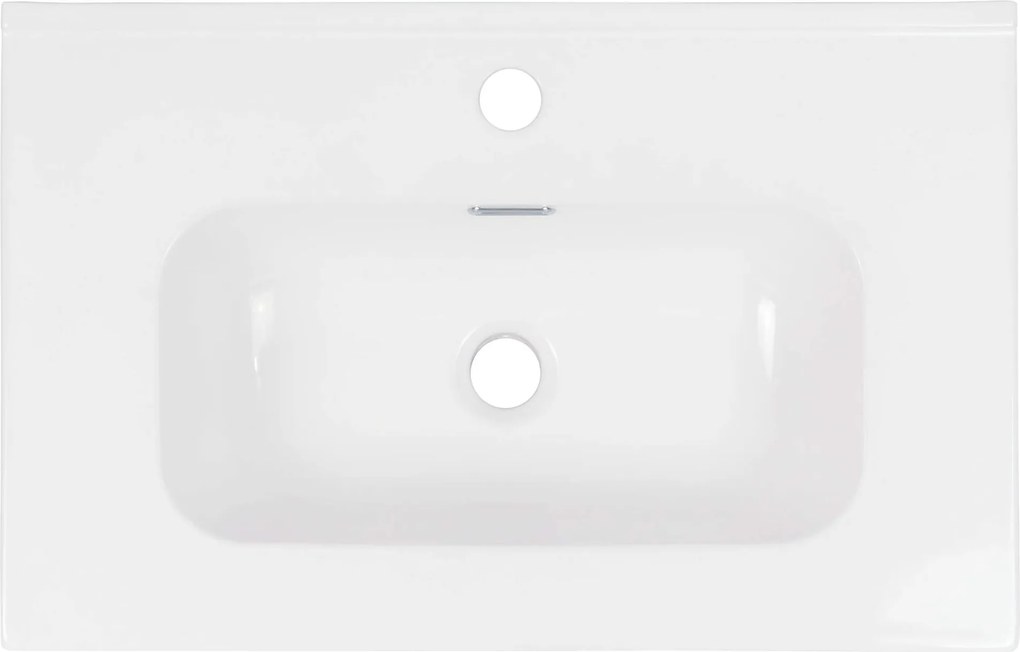 Deante Ceramic washbasin, inset - 60 cm