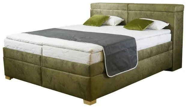 Postel YOGA BOXSPRING, 200x200 cm