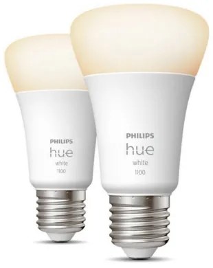 LED žárovka E27 Philips Hue 2ks 9,5W (75W) teplá bílá (2700K) stmívatelná