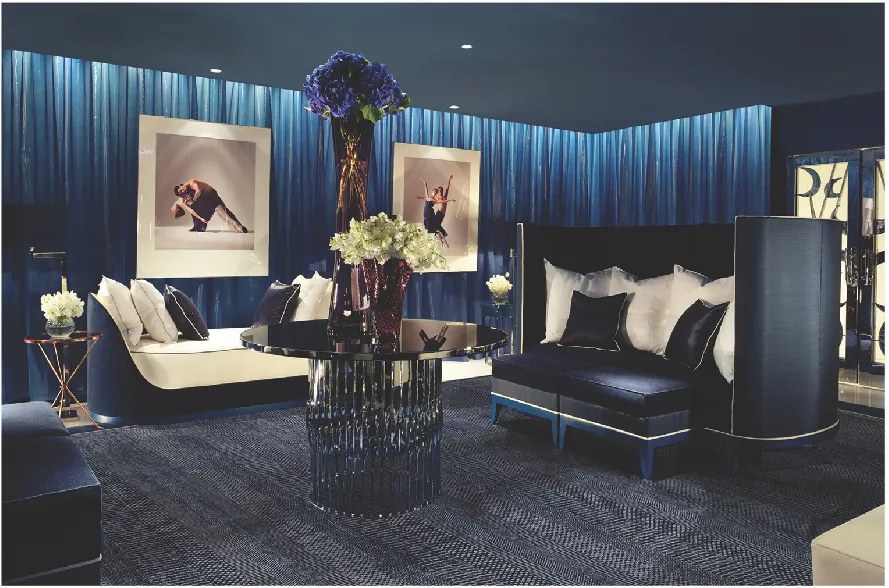 Diamond Carpets koberce Ručně vázaný kusový koberec Diamond DC-MCN Medium blue/silver Rozměry koberců: 245x305