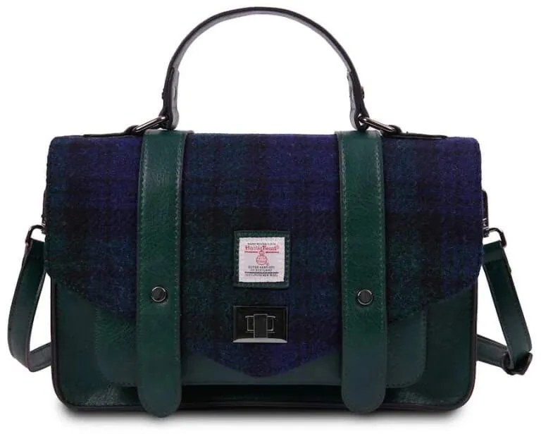 Kabelka The Large Satchel Black Watch - Islander