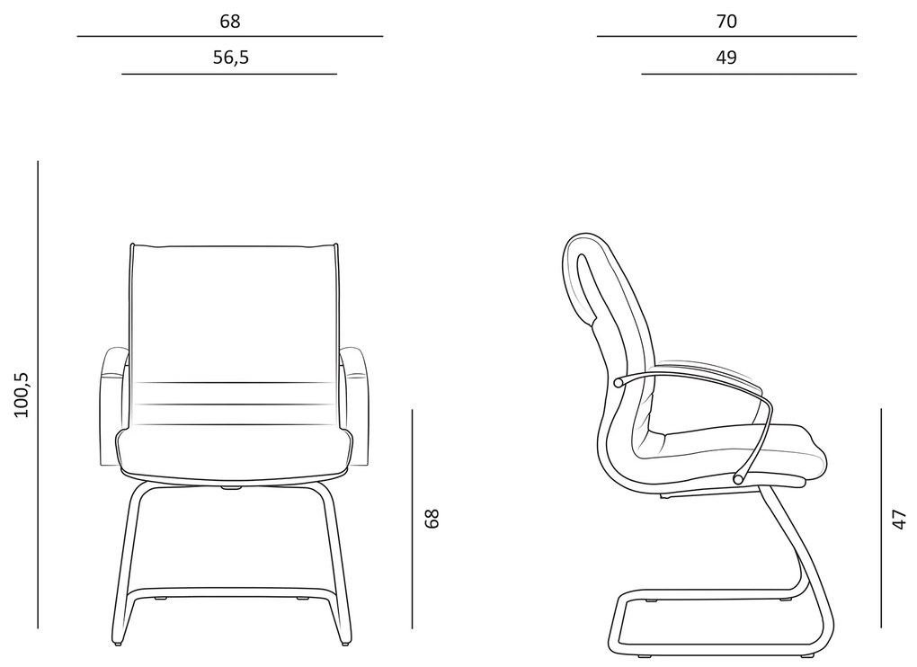 Konferenční křeslo 7950/S EWE