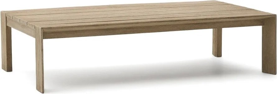 Zahradní konferenční stolek z masivu akácie 82,5x140 cm Ambra – Kave Home
