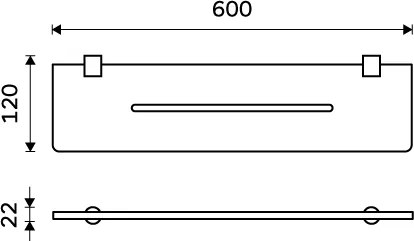 Nimco Police IXI, 60 cm BORMO černá - BRC X460-90