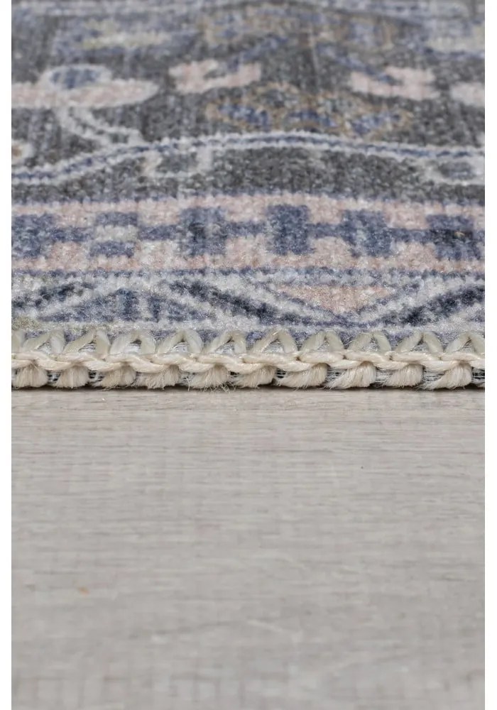 Zelený pratelný koberec s příměsí recyklovaných vláken 200x290 cm Windsor – Flair Rugs
