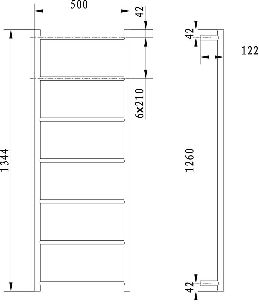 Sapho Sapho, SHICK nástěnný držák ručníků, kulatý, chrom, SH500