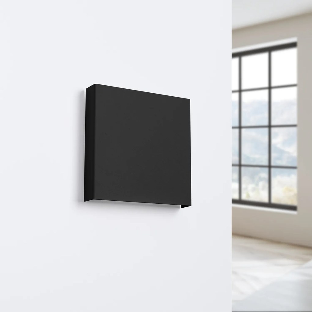 Sollux Lighting Nástěnné svítidlo VANTA černé