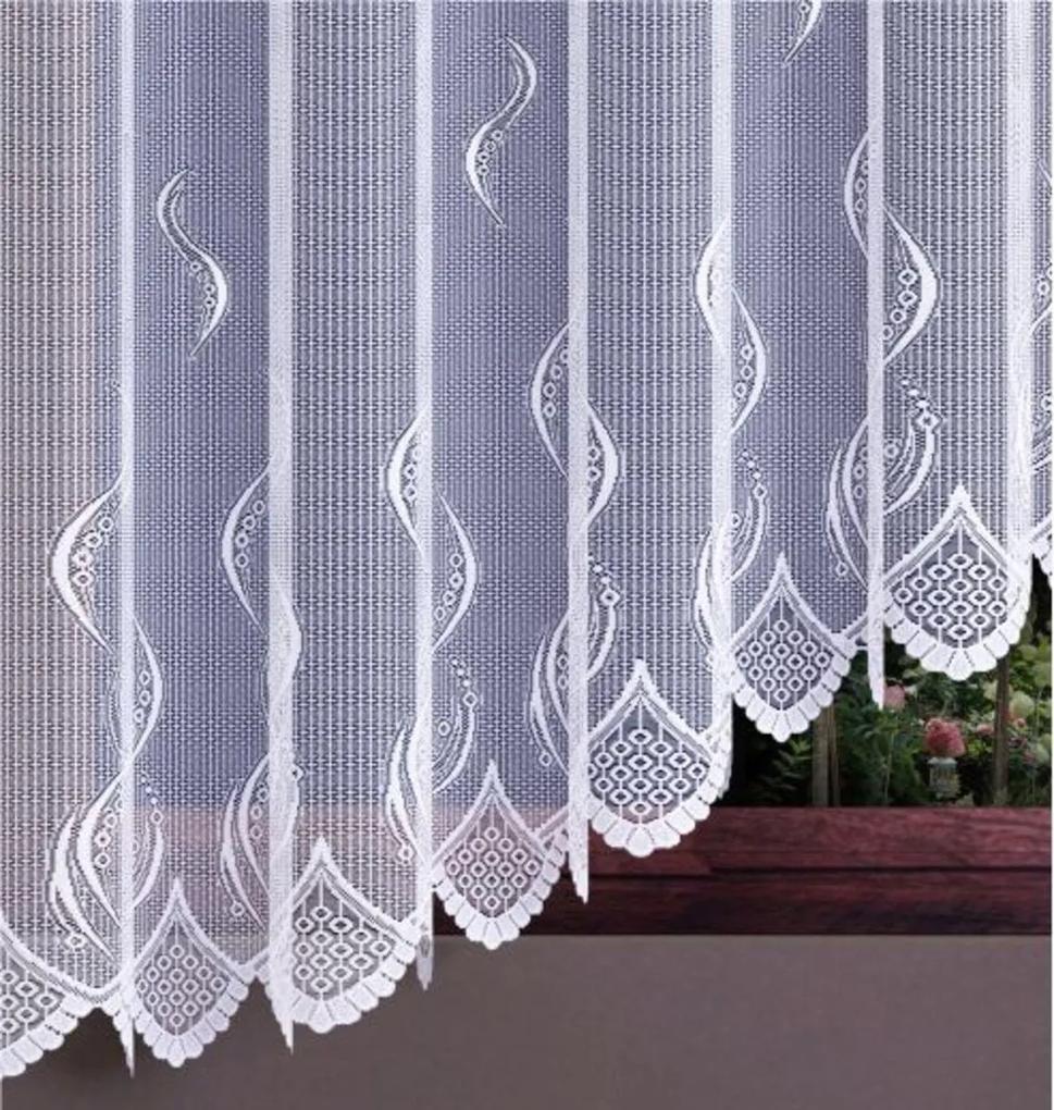 Forbyt, Hotová záclona nebo balkonový komplet, Irma, bílá 200 x 250 cm