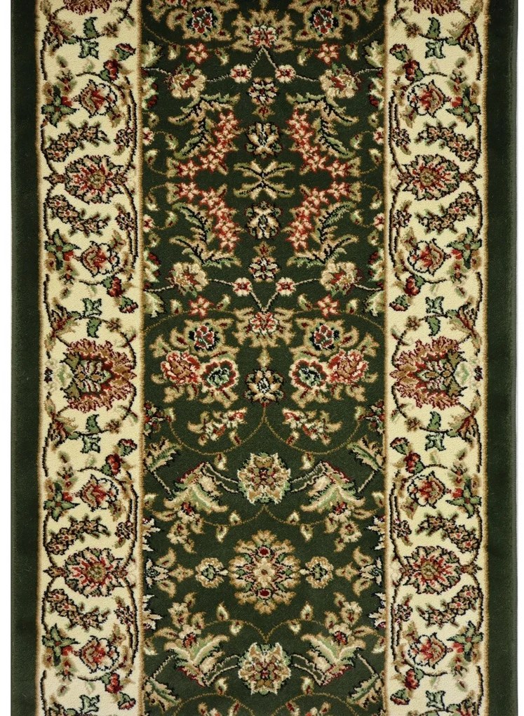 Berfin Dywany, Běhoun na míru Anatolia 5378 Y (Green), šíře 120 cm, zelená, chodba / předsíň