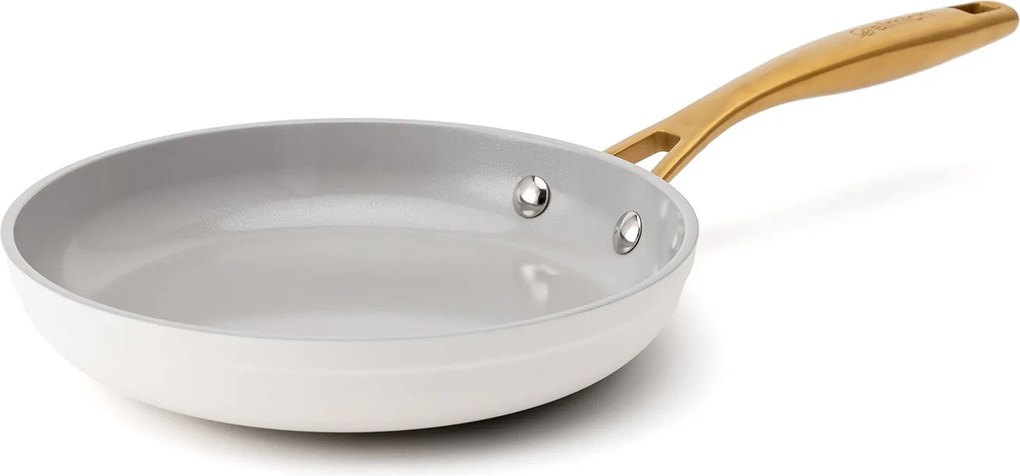Elmich Nepřilnavá keramická pánev Zen 20 cm - krémovo zlatá