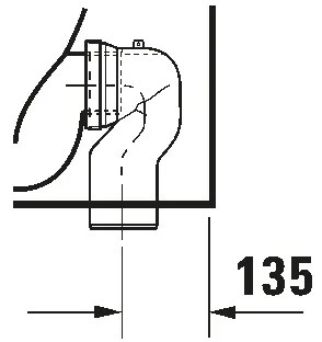 Duravit 21150900002 - Stojící WC D-CODE keramika/lesklá bílá
