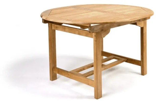Divero Rozšiřitelný zahradní stůl z týkového dřeva Garth