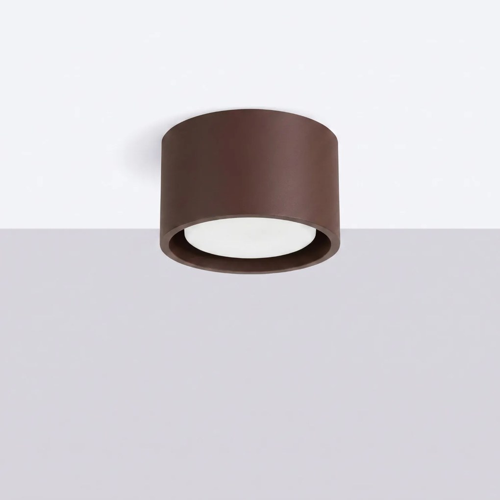 Sollux Lighting Stropní svítidlo MODO 1 hnědé GX53