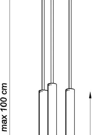 Bílé kovové závěsné svítidlo ø 20 cm Fideus – Sollux