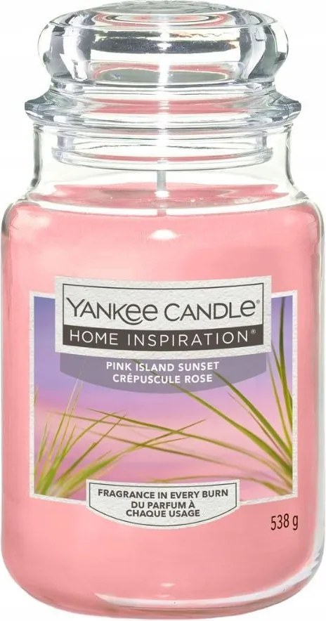 Yankee Candle Pink Island Sunset velká vonná svíčka 538 g