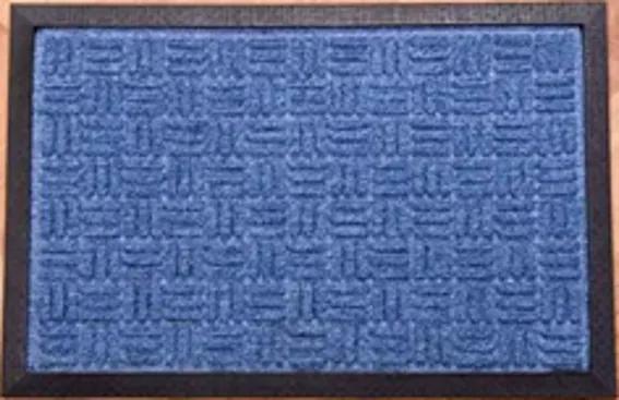Home Elements Gumová rohožka modrá 40 x 60 cm