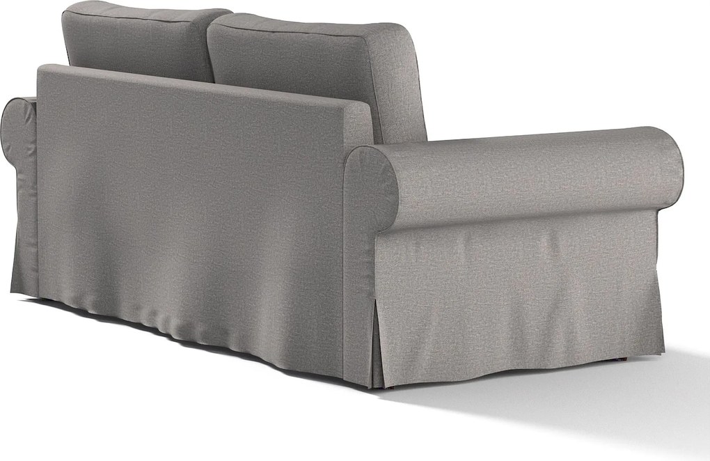 Potah na pohovku IKEA Backabro, 3-místná, rozkládací barva šedá látka pletený vzor