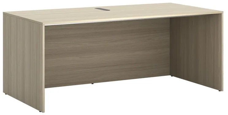 PLAN Kancelářský pracovní stůl SEGMENT, 1800 x 930 mm, dub přírodní