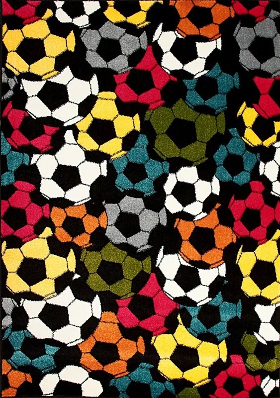 Makro Abra Dětský kusový koberec KOLIBRI 11047/123 míče vícebarevný 180 x 250
