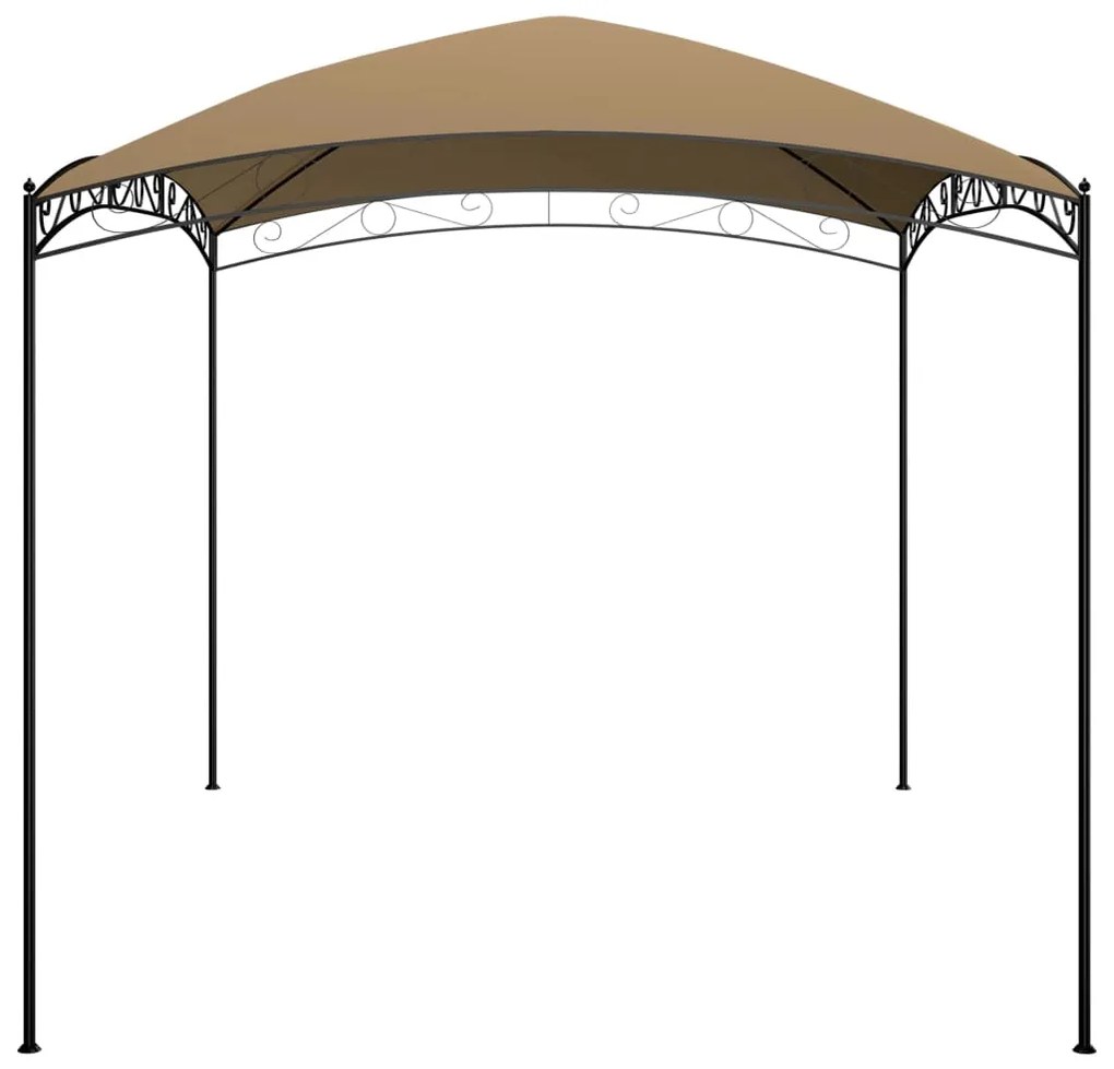 vidaXL Marketos Altán 3 x 4 x 2,65 m taupe 180 g/m²