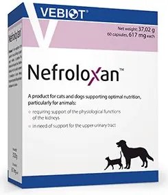 Vebiot Nefroloxan pro psy a kočky 60cps