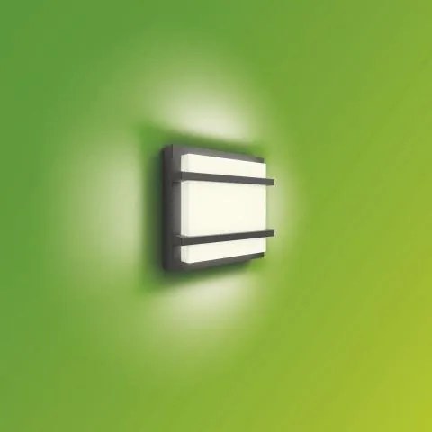 PH 17394/93/P3 LED Venkovní nástěnné svítidlo Petronia 17394/93/P3 antracitové 4000K - PHILIPS (915005555301)