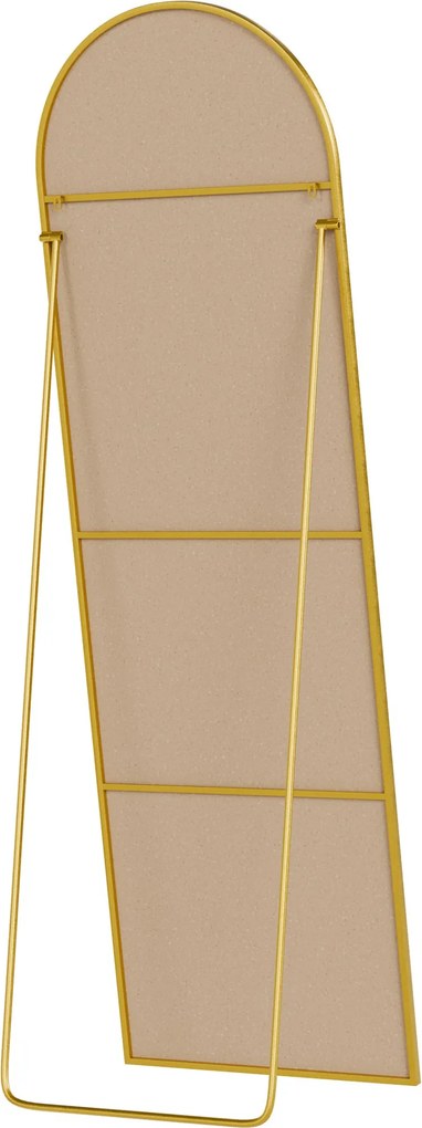 Zrcadlo Moline 160x50 cm – zlatá lesklá