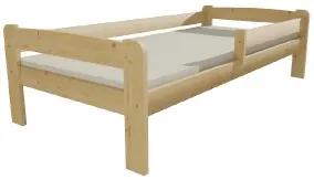 Vomaks Dětská postel KIDS VMK009C 70 x 160 cm surové dřevo