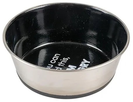 Miska nerez Brushed I'm hungry 450ml Duvo+