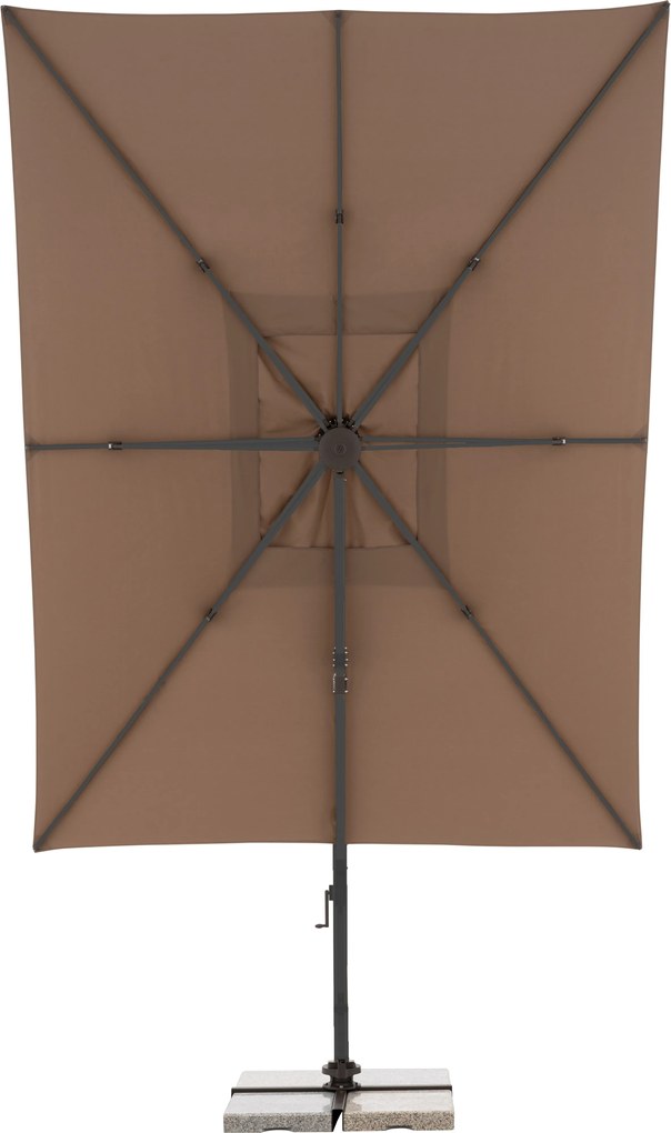 Doppler ALU XL ULTRA 4x3 m - výkyvný zahradní slunečník s boční tyčí