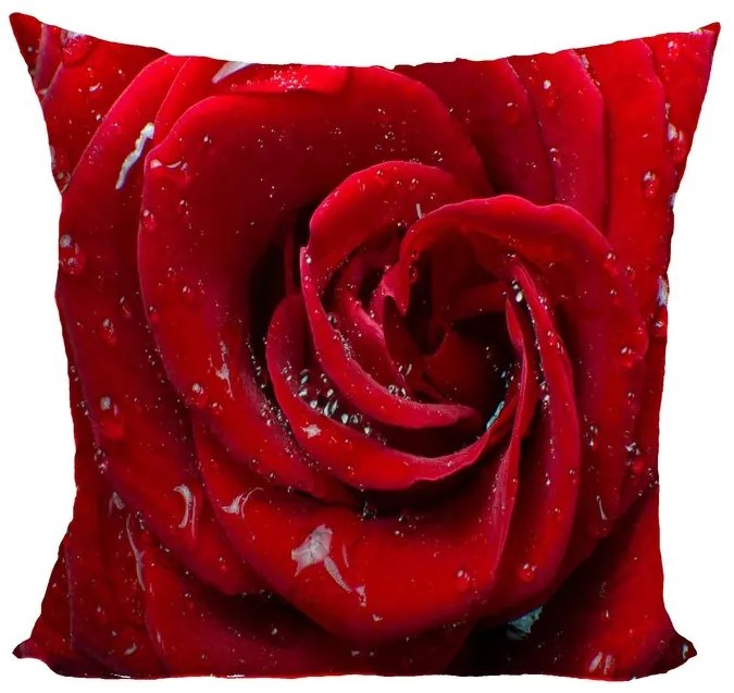 Polštář Růže 40x40 cm