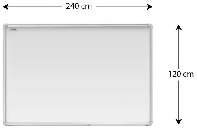 Magnetická tabule 240 x 120 cm ALLboards PROJECTION P41224